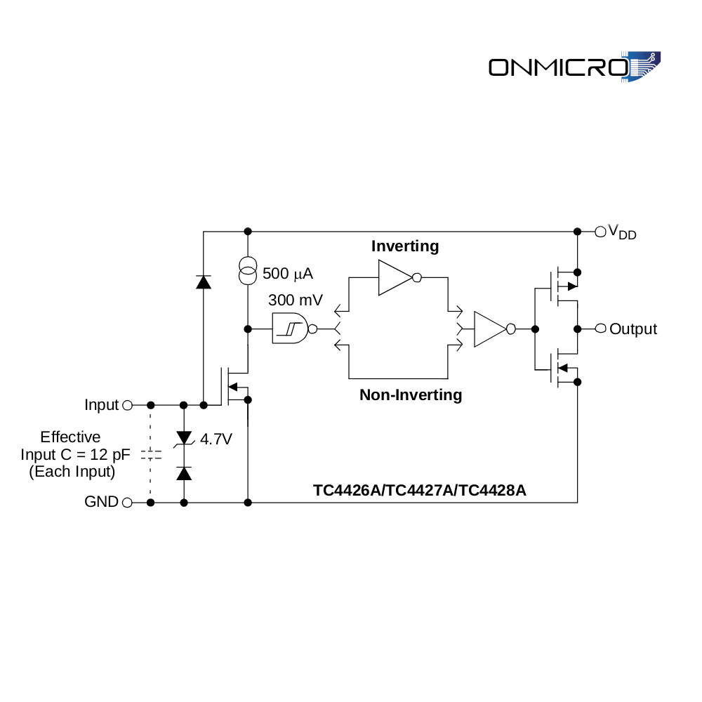 2 Stück TC4427 TC4427A TC4427AEOA MOSFET Dual Gate-Treiber Driver 1,5A ...